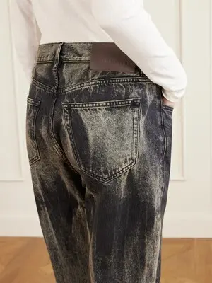 KALLMEYER Gabby Distressed High-rise Jeans