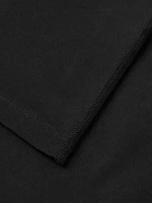DRAKE'S Hiking Slim-fit Cotton-jersey T-shirt - Black