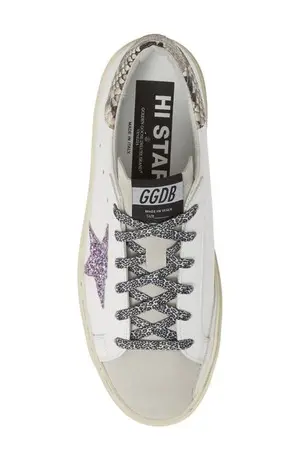 GOLDEN GOOSE Hi Star Platform Sneakers