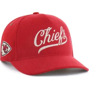'47 Kansas City Chiefs Golden Age Corduroy Hitch Adjustable Hat - Red
