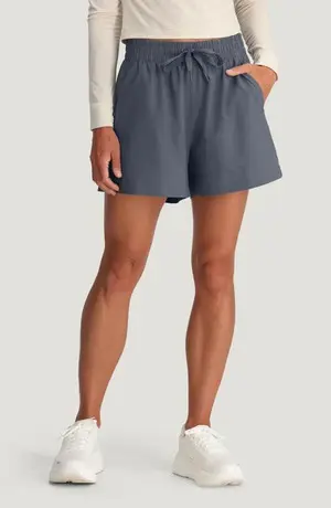 Free Fly Drawstring Shorts For Women
