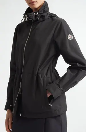 Moncler Enette Hooded Jacket - Black
