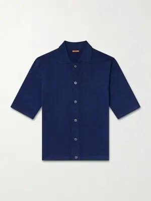 Barena Venezia Merino Wool Shirt - Blue