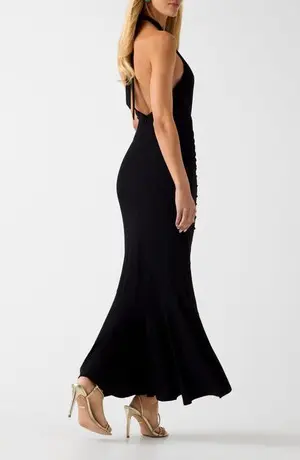 Guess Halter Evening Dress