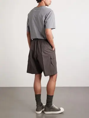 Rick Owens Straight-leg Cargo Shorts - Gray