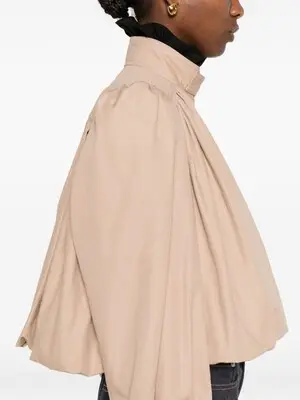 Chloé Cotton Blouson Jacket - Beige