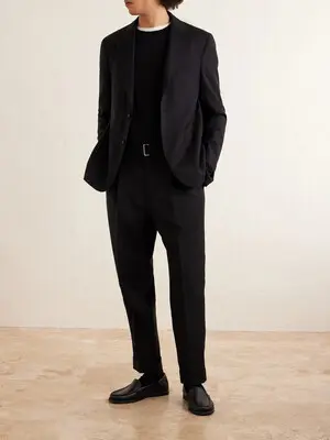 Officine Générale Hugo Straight-leg Virgin Wool Suit Trousers