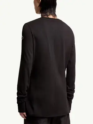 MONCLER + RICK OWENS Cotton Crewneck Sweater