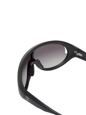 MONCLER + RICK OWENS Contrast Oval Sunglasses