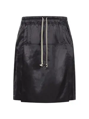 MONCLER + RICK OWENS Nylon Midi Skirt