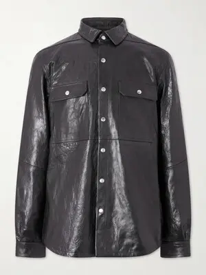 Men's Leather Overshirts