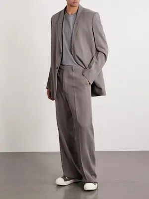 Rick Owens Straight-leg Wool Trousers