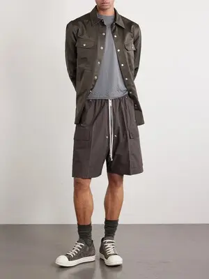 Rick Owens Slim-fit Boiled Cashmere Sweater