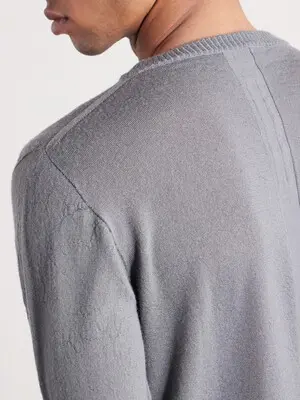 Rick Owens Slim-fit Boiled Cashmere Sweater