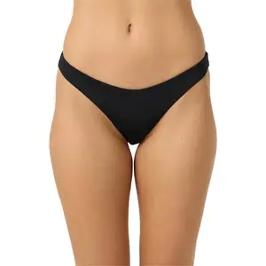 O'Neill Rockley Saltwater Solids Bikini Bottoms - Black