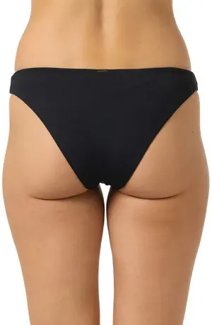 O'Neill Rockley Saltwater Solids Bikini Bottoms - Black