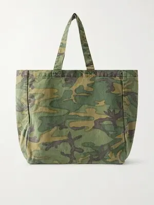 Needles Reversible Camouflage-print Cotton-twill Tote Bag - Green