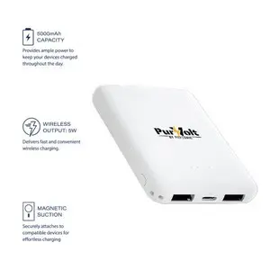 PURSONIC Ultra-compact Wireless Power Bank