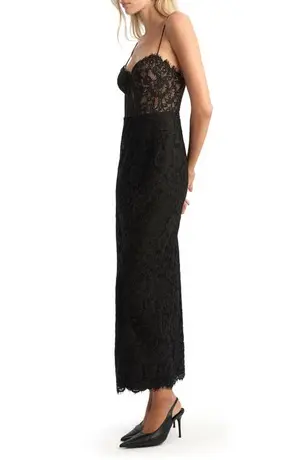 Bardot Blaine Lace Midi Dress