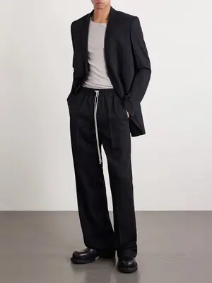 Rick Owens Dietrich Straight-leg Wool Trousers
