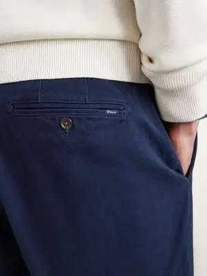Polo Ralph Lauren Straight-leg Cotton-blend Twill Trousers