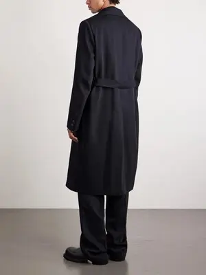 Rick Owens Drella Double-breasted Wool Coat