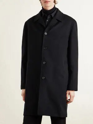 Saint Laurent Knee-length Cashmere Coat