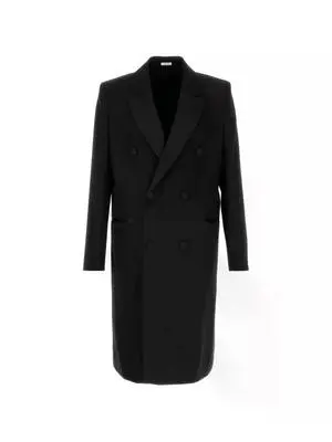 Alexander McQueen Wool Double-breasted Coat