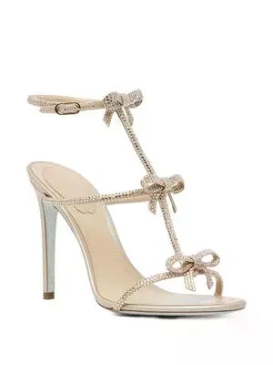 Rene Caovilla 105mm Caterina Sandals - Neutrals