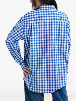 ADER ERROR Gingham Patterned Buttoned Shirt