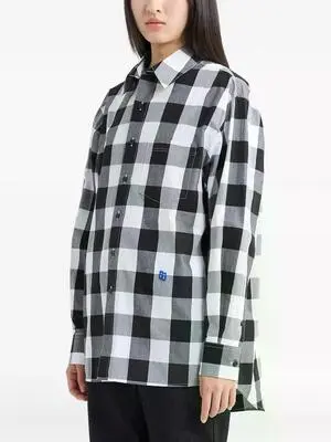 ADER ERROR Checkered Chest-pocket Shirt