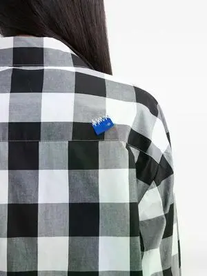 ADER ERROR Checkered Chest-pocket Shirt