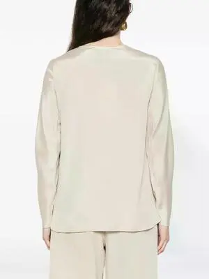 Max Mara Long-sleeve Blouse - Neutrals
