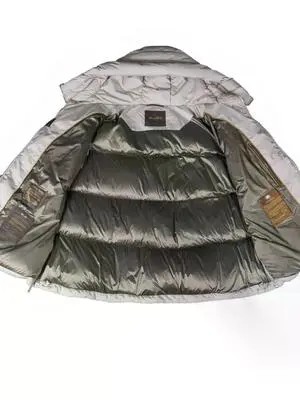 MOORER Quilted Hooded Jacket