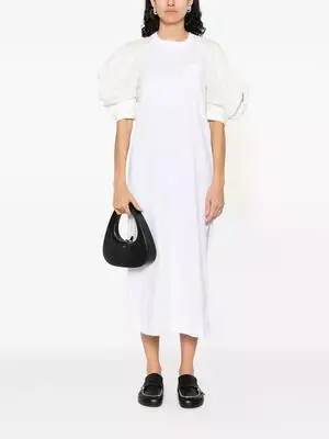 Sacai Poplin Midi Dress