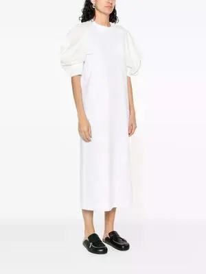 Sacai Poplin Midi Dress