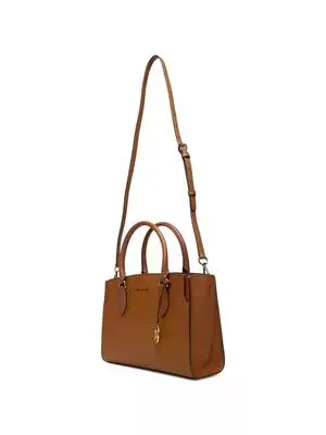 Michael Kors Becca Logo-charm Tote Bag - Brown