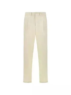 Paul & Shark Double Pleat Trousers With Logo Detail