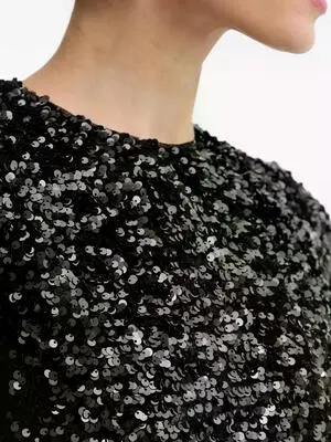 Bardot Sequin-embellished Top