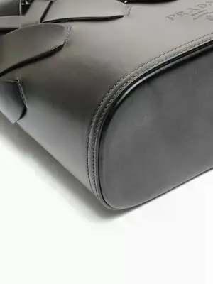 Prada Intreccio Leather Tote Bag