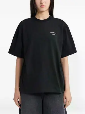 ADER ERROR Short-sleeve Patch-detail T-shirt - Black