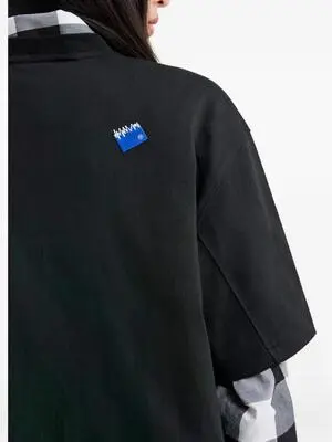 ADER ERROR Short-sleeve Patch-detail T-shirt - Black