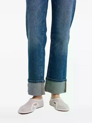 DL1961 High-rise Cuffed Hem Jeans
