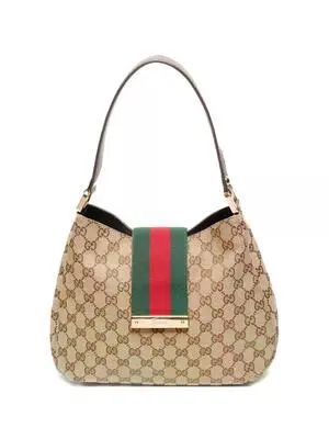 Gucci 2000-2015 Canvas Shoulder Bag