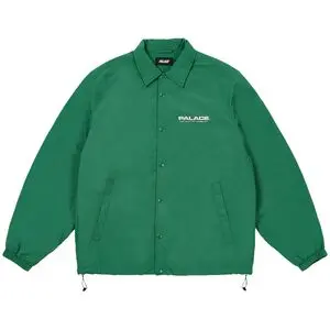 PALACE Fleece Lined Coach Jacket - Green