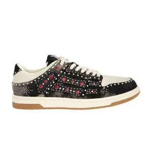 Amiri Stud Skel Top Low Sneakers - Black