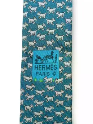 Hermès 2000 Printed Tie