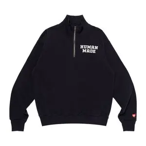 HUMAN MADE Half Zip Sweatshirt