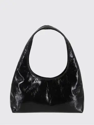 A.p.c. Patent Leather Shoulder Bag - Black