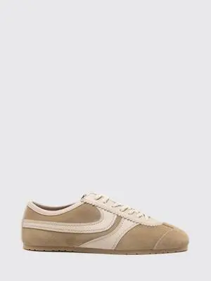 Dries Van Noten Leather Sneakers - Beige